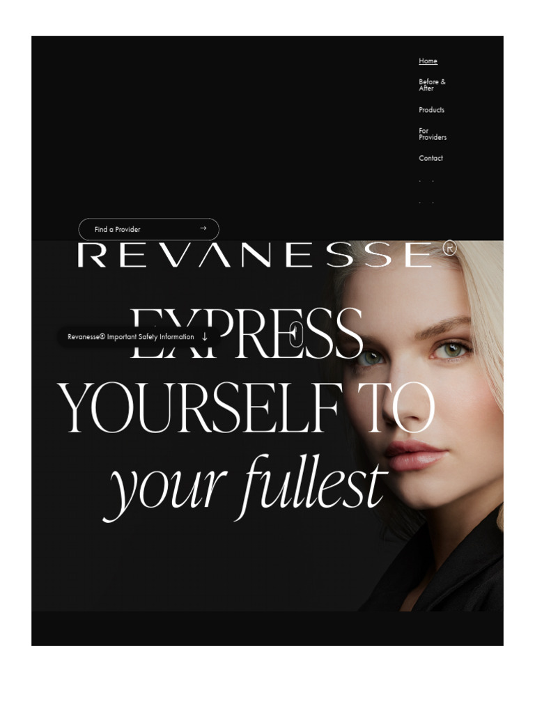 Revanesse® Dermal Filler Safety Info | PDF | Allergy | Allergen