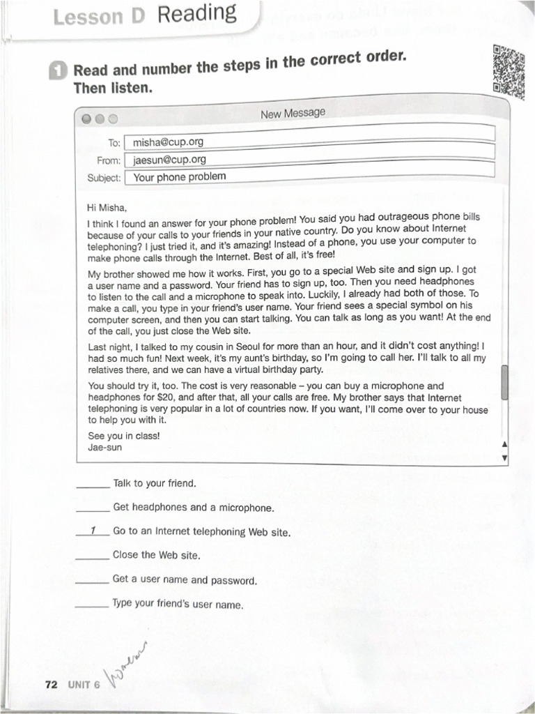 Lesson D Reading | PDF