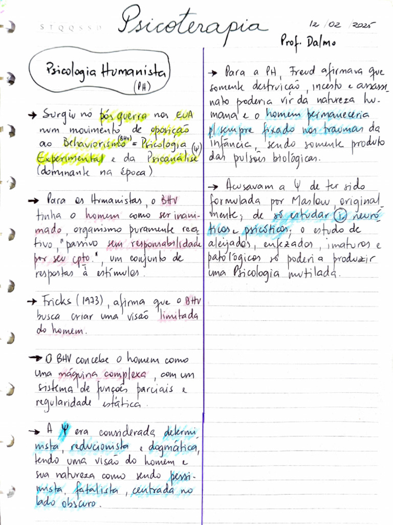 Resumo Das Aulas 1 e 2 DALMO | PDF | Fenomenologia (Filosofia) | Edmund Husserl