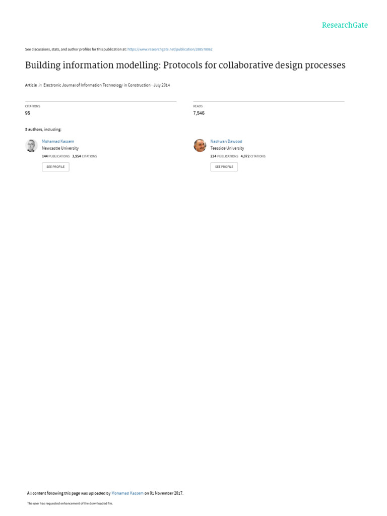 Building_information_modelling_Protocols_for_colla | PDF | Building Information Modeling