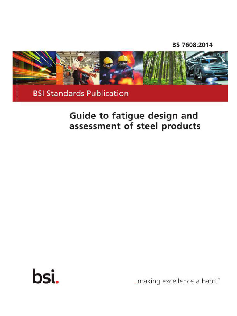 BS 7608 - Guide To Fatigue Design and Assessment of Steel Products ...