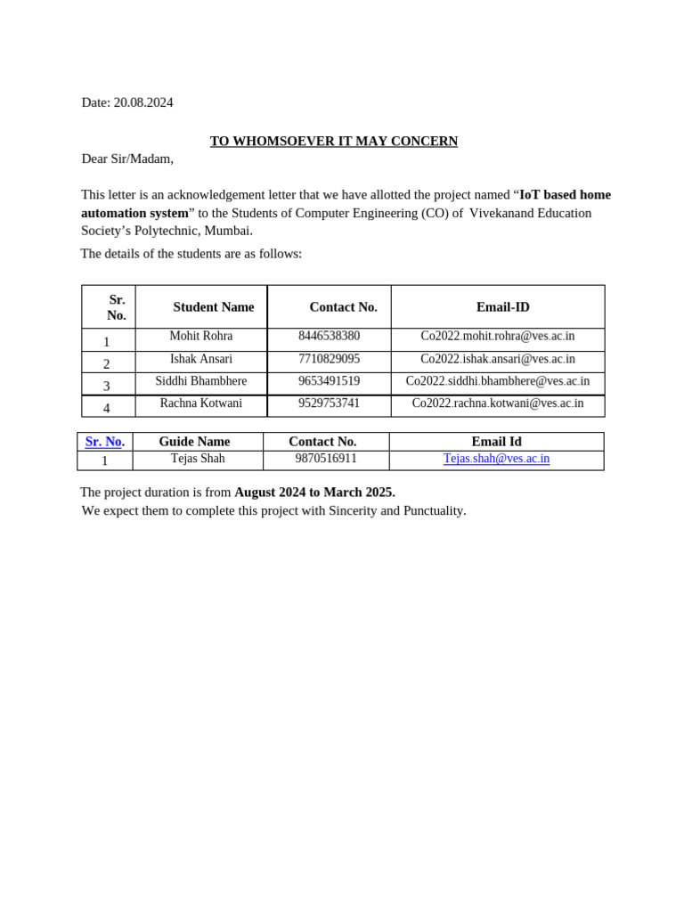 Mohit Rohra group project allocation | PDF