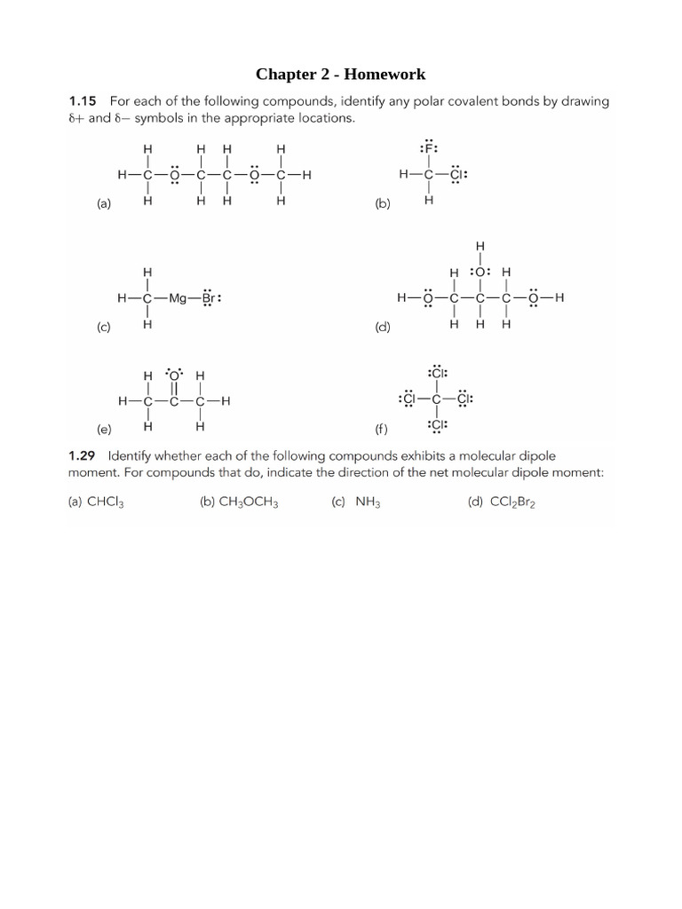 Chapter2 Homework | PDF