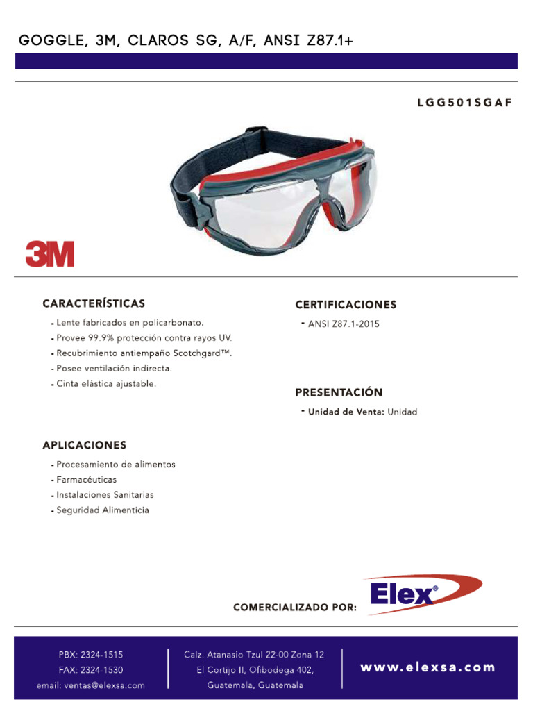 Google 3M Claros Ansi z87.1 | PDF