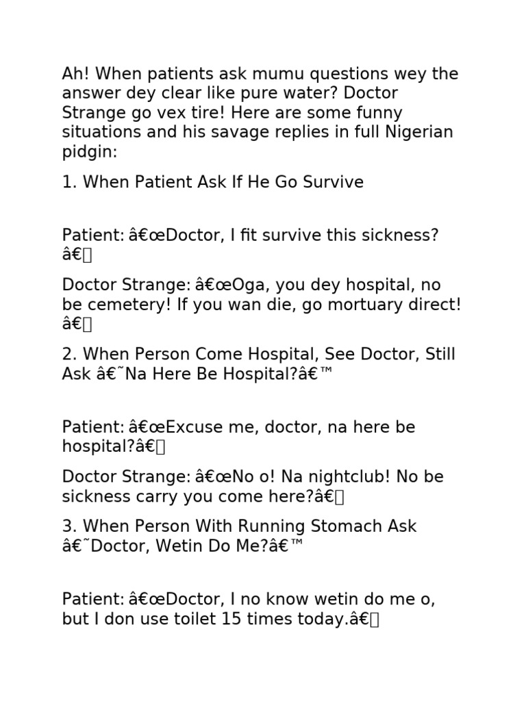 Doctor Strange Scenes | PDF | Health Sciences | Clinical Medicine