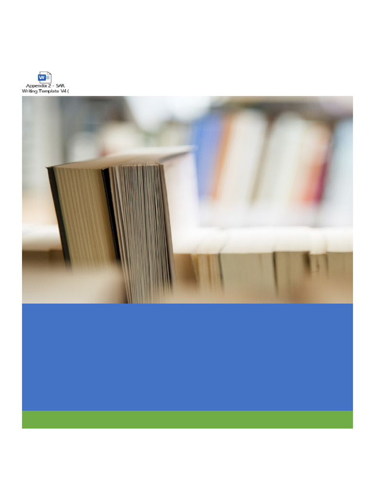 SAR Writing (Criteria-8) | PDF | Curriculum | Learning