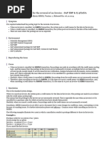 MR11, MR21, MR22: SAP Transaction Guide | PDF | Inventory | Valuation ...