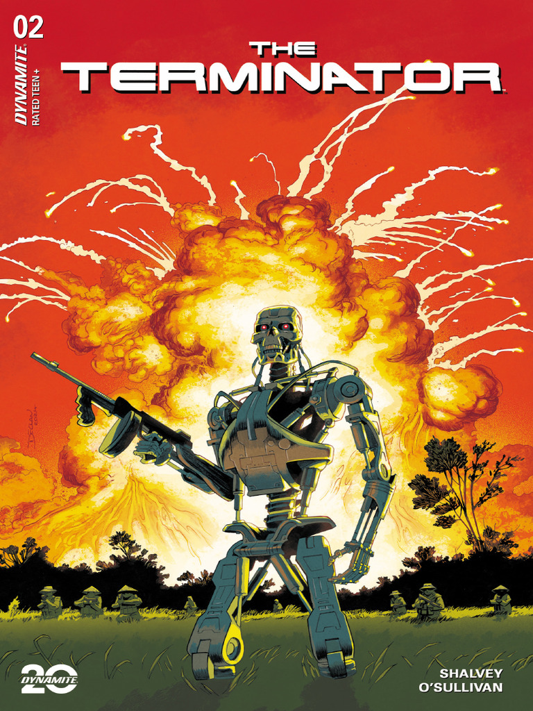 The Terminator 02 (2024) (4 Covers) (Shalvey, OSullivan & Craker) | PDF