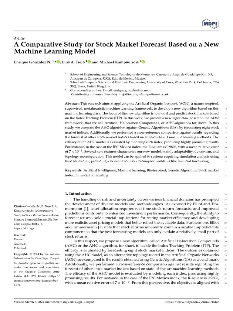 9 Cef | PDF | Machine Learning | Forecasting