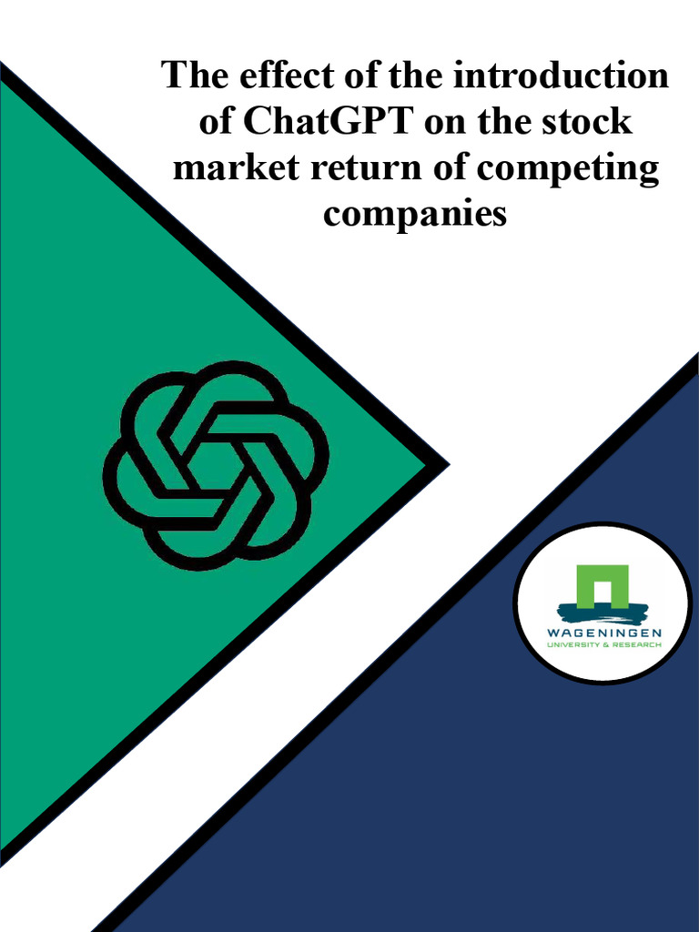 ChatGPT's Impact on Competitors' Stocks | PDF | Efficient Market ...