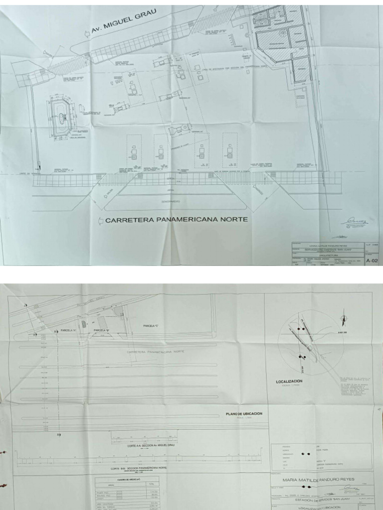 PLANOS ACTUALES PP-INF. TEC. 130814-UFMA-056-2006 | PDF