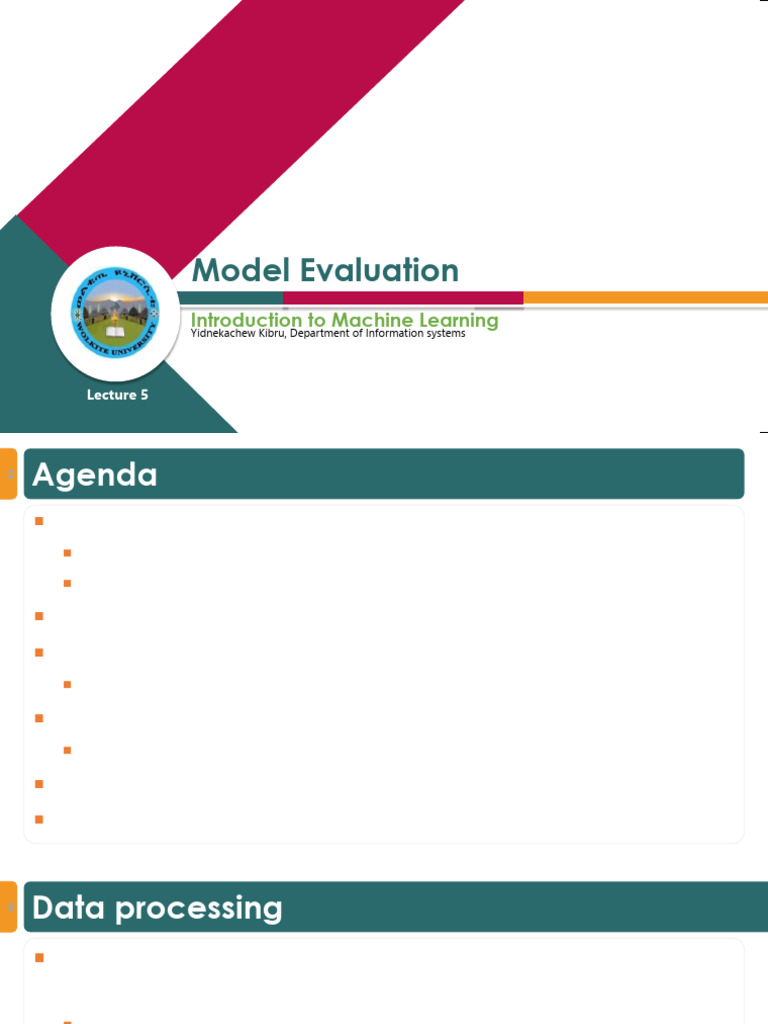 Model Evaluation | PDF | Cross Validation (Statistics) | Sensitivity And Specificity