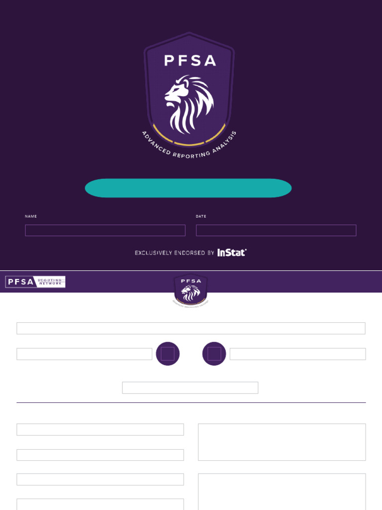 Mark Westhead - PFSA - L3 - Workbook 2 - Match Report | PDF | Football Codes | Association Football