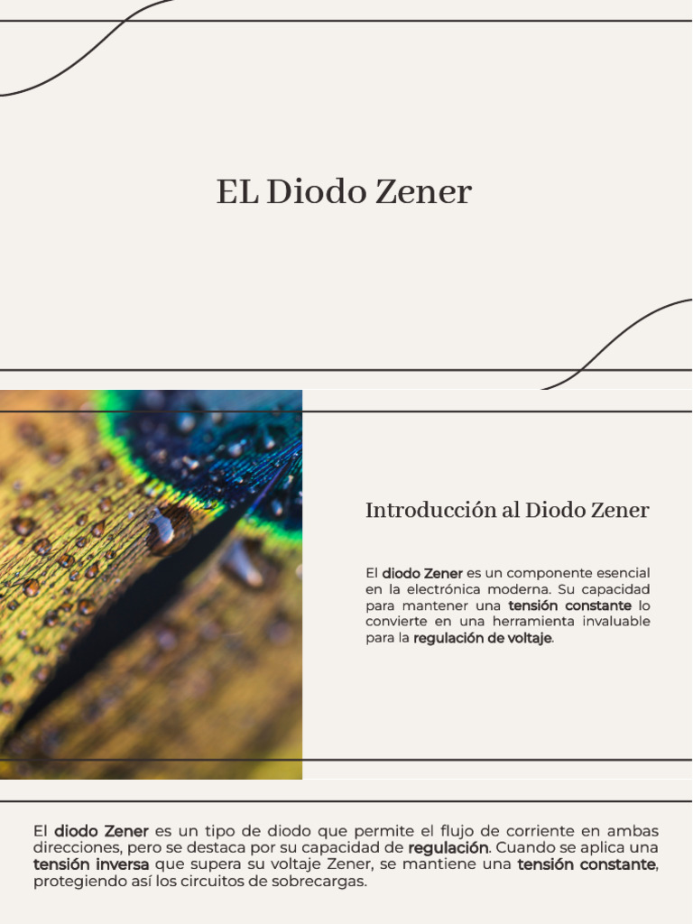 Diodo Zener: Regulación de Voltaje | PDF