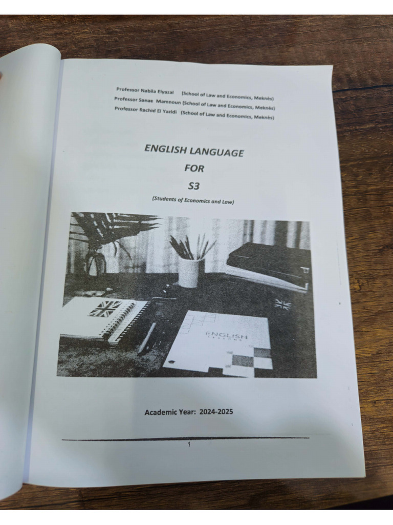 English s3 Gestion | PDF
