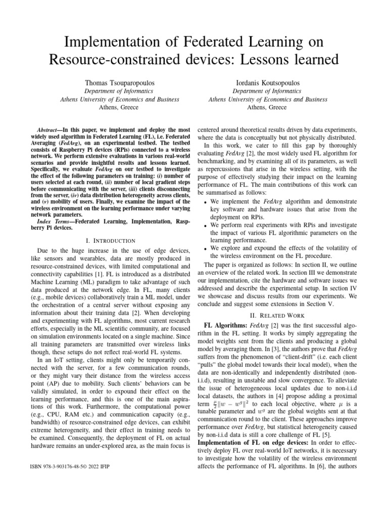 Implementation_of_Federated_Learning_on_Resource-constrained_devices_Lessons_learned | PDF ...