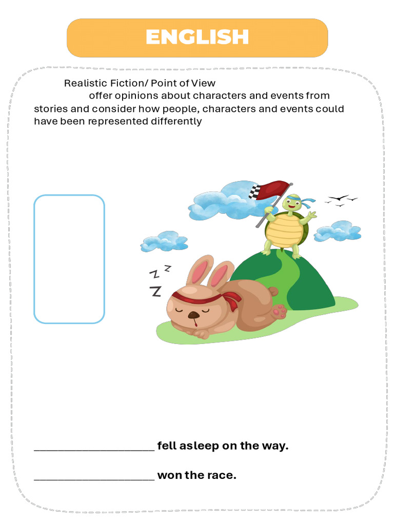 Point of View-Realistic Fiction | PDF