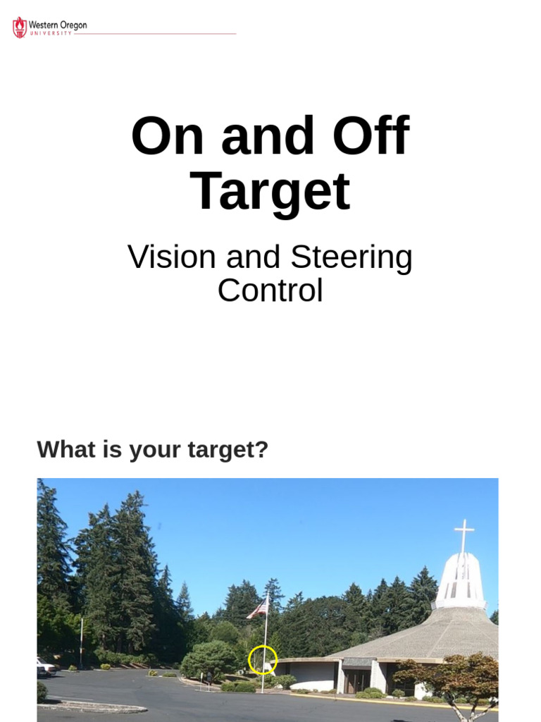 1.4 Target Central and Fringe Vision | PDF