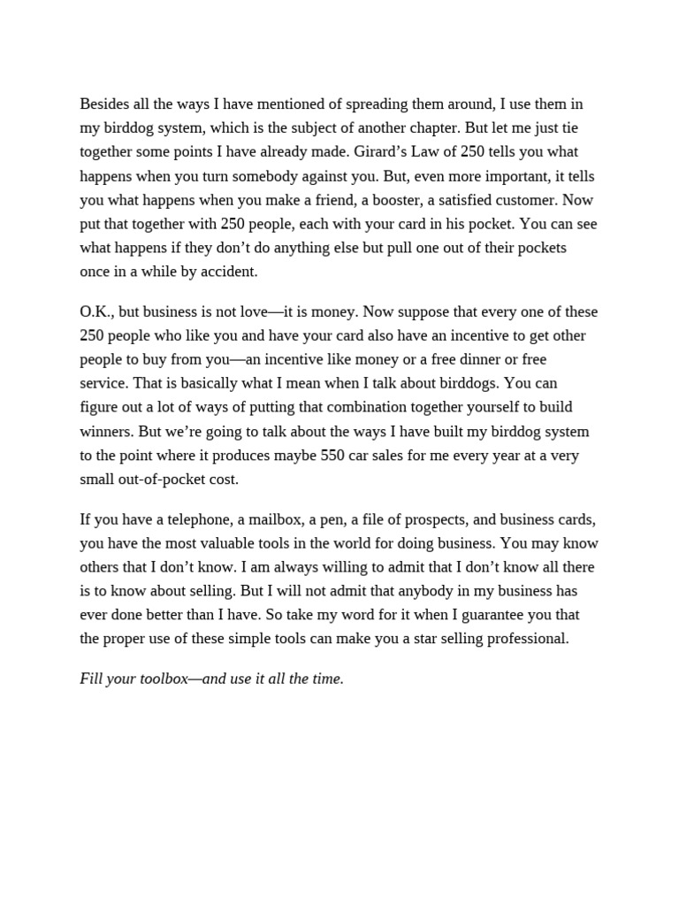 Fill Your Toolbox-And Use It All The Time | PDF