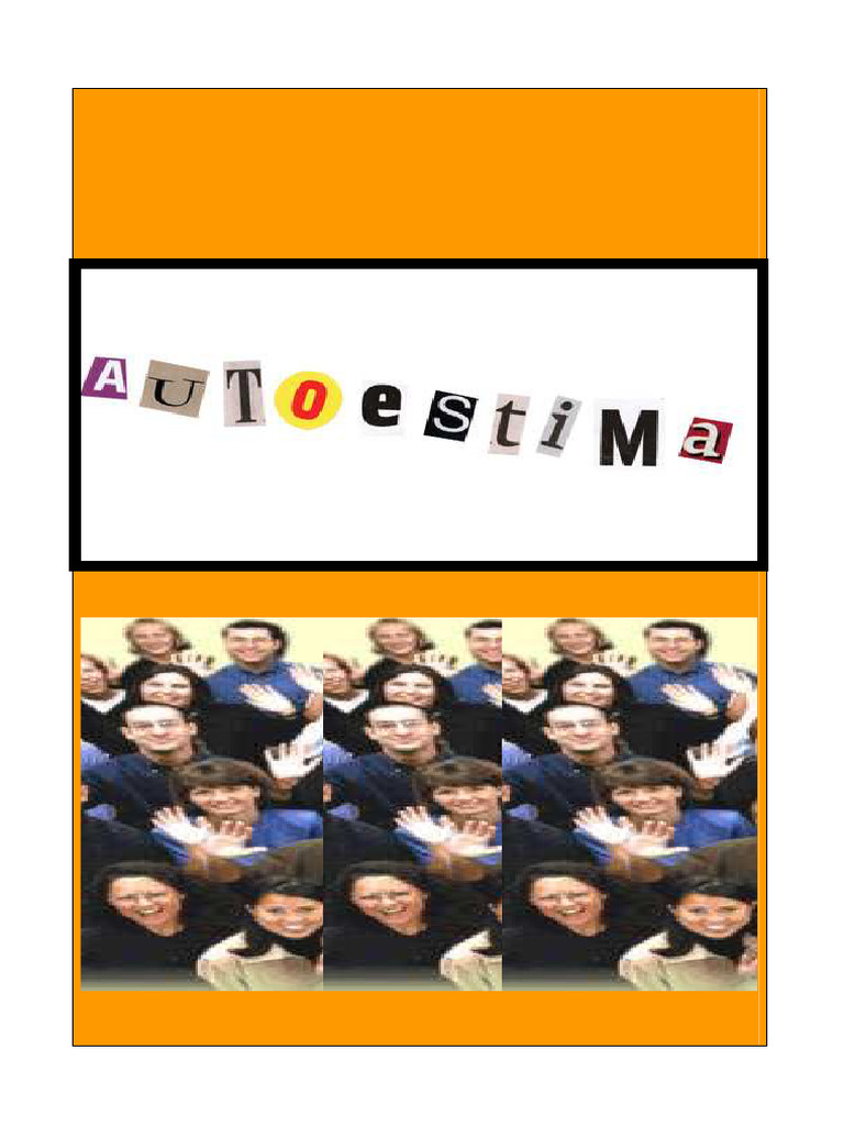 AUTOESTIMA-ADULTOS | PDF | Autoestima | Adultos