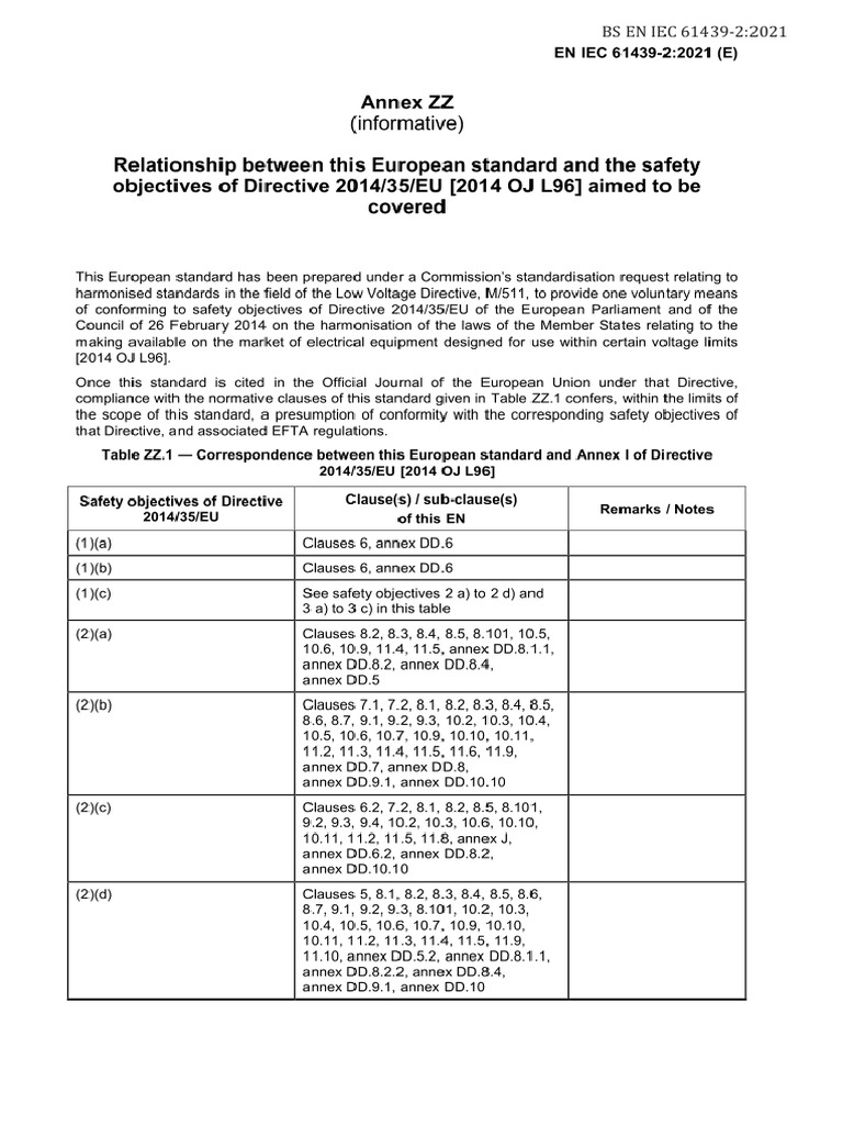 008 - Iec 61439-2 | PDF
