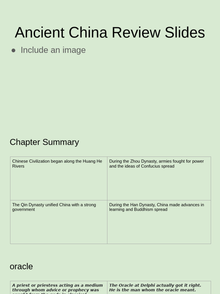 China Review Slides | PDF | Confucianism | Chinese Philosophy