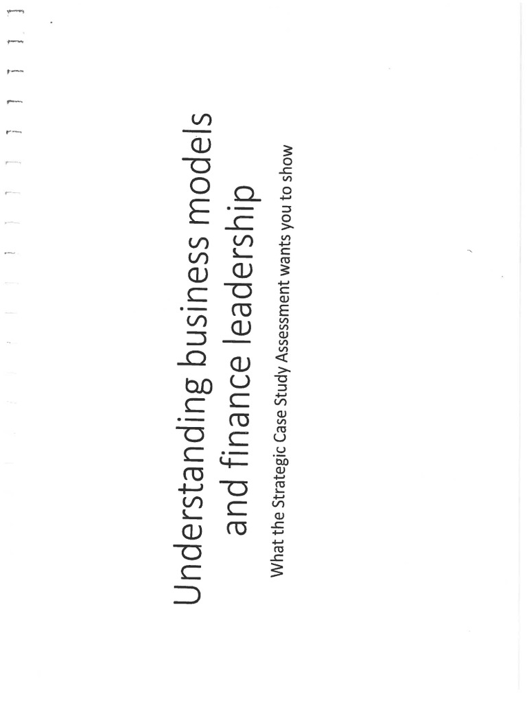 Material 1 Understanding The CGMA SCS | PDF