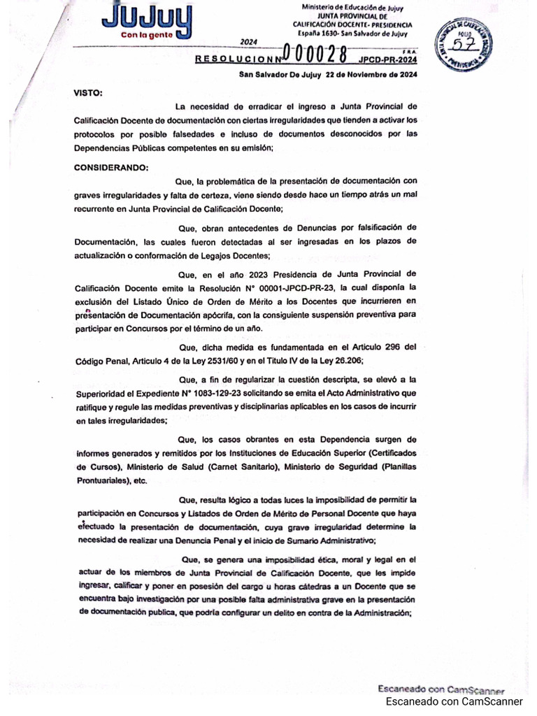 Resol #000028-JPCD-PR-24 | PDF