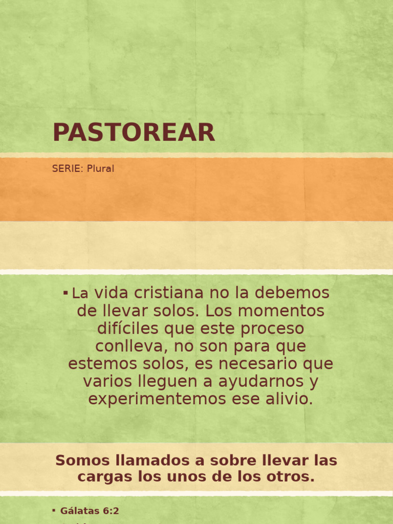 PASTOREAR | PDF