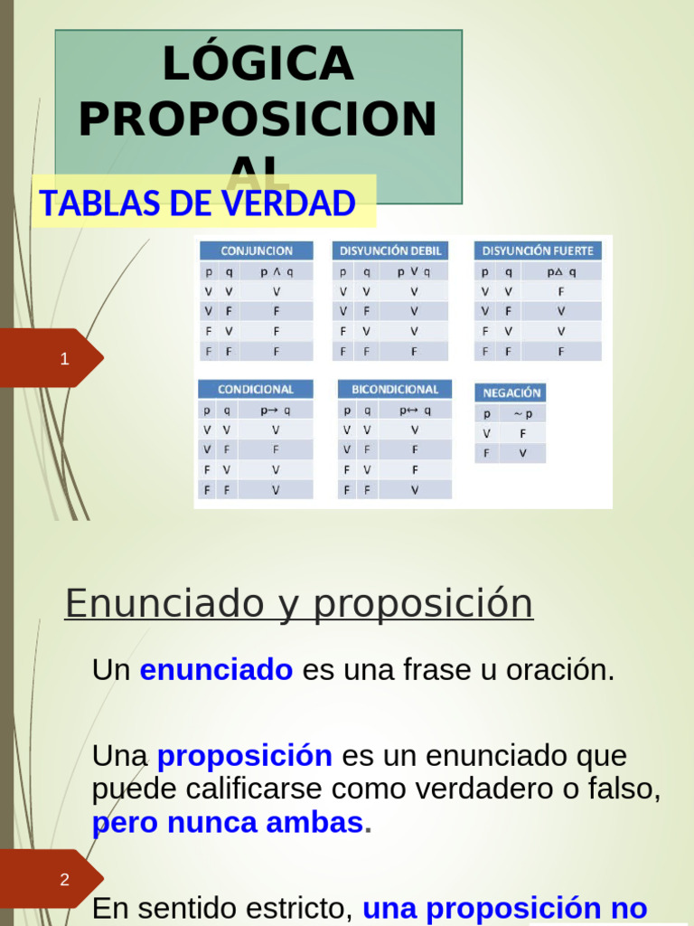 Valor de Verdad | PDF | Proposición | Semiótica