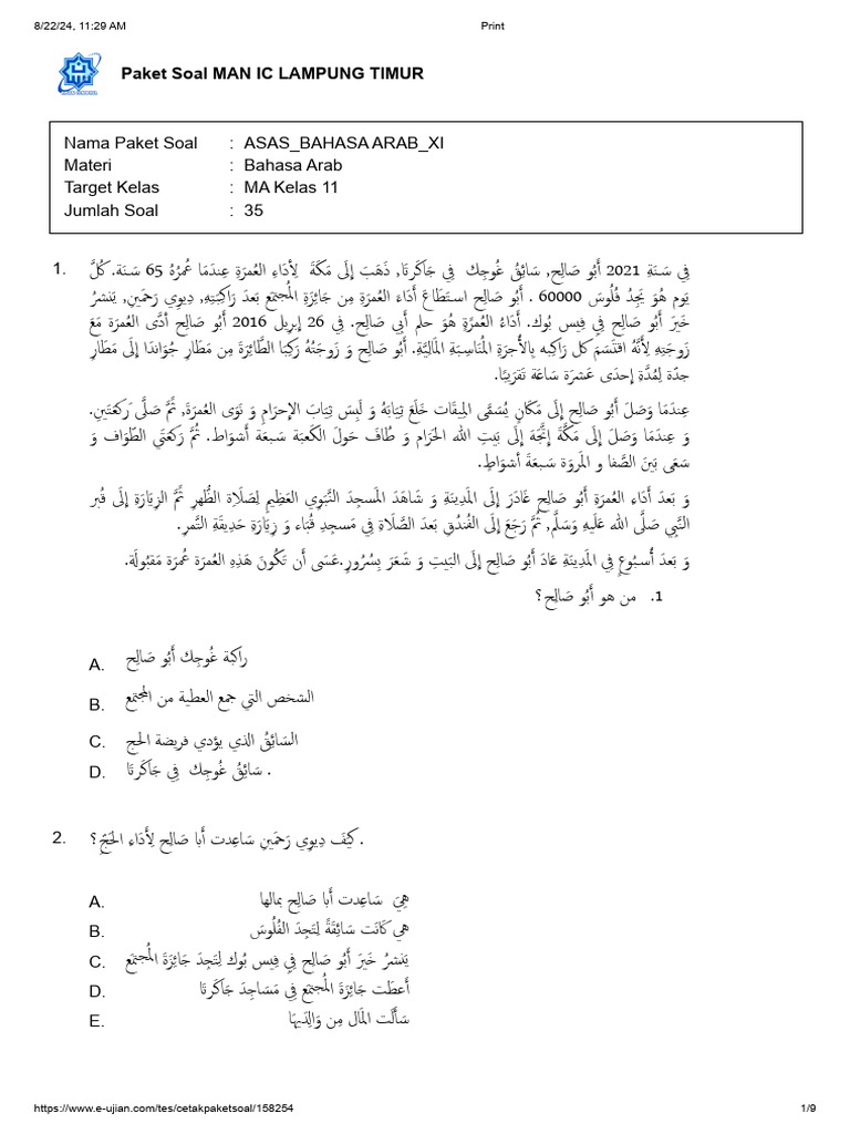 SOAL_ASAS_11_GENAP_23-24 | PDF