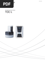 TOC-L Series | PDF | Total Organic Carbon