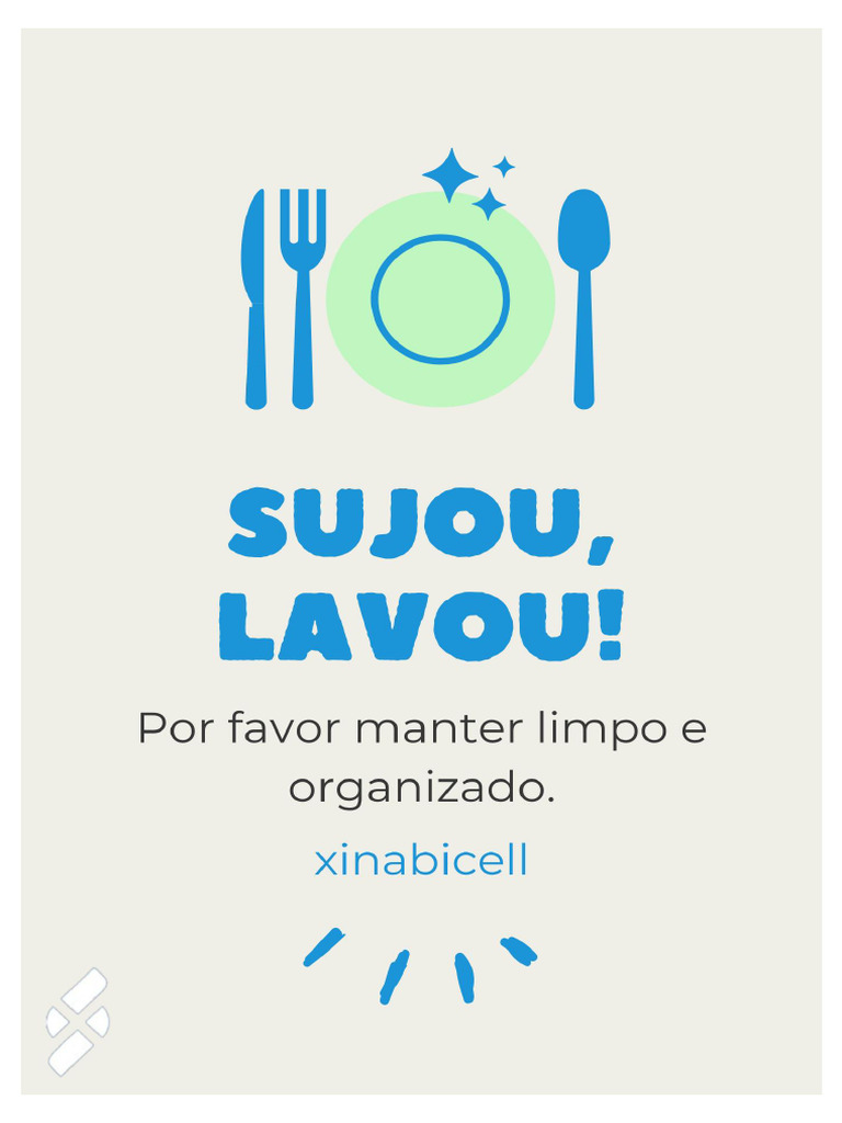 Documento A4 Comunicado Sujou Lavou para Empresas | PDF