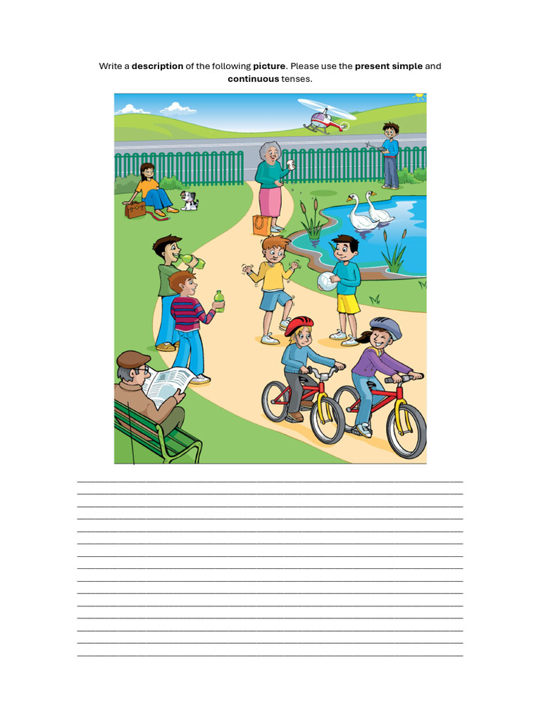 Describe the picture | PDF