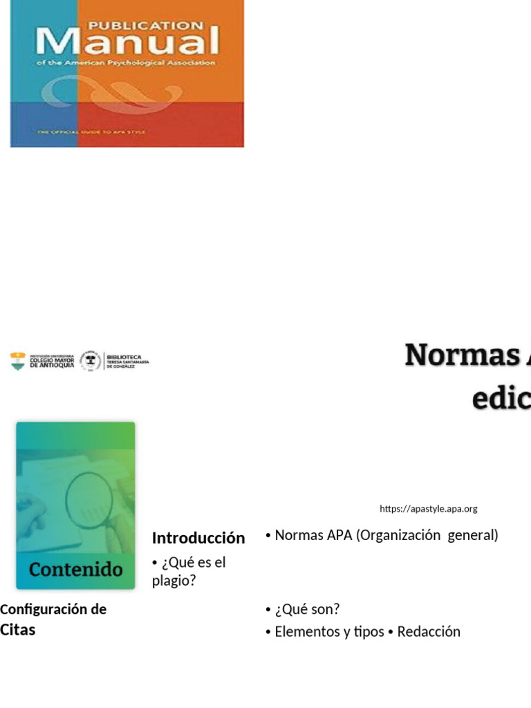 Normas-APA.-Presentación | PDF | Estilo apa | Escritura