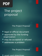 Project Proposal Example For Students | PDF