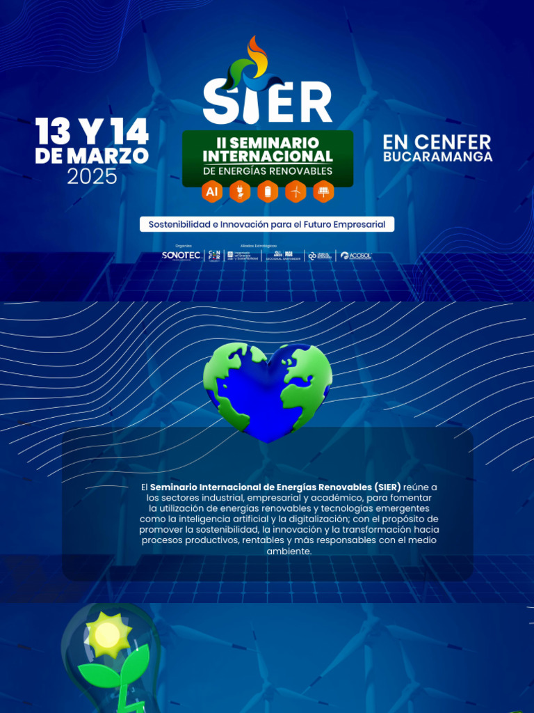 Sier Feria 2025 | PDF | Energía renovable | Sustentabilidad