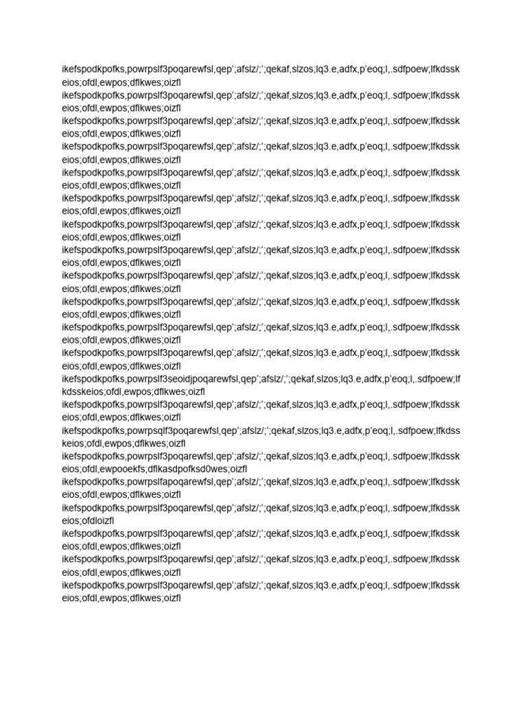 Nonsensical Text Placeholder | PDF