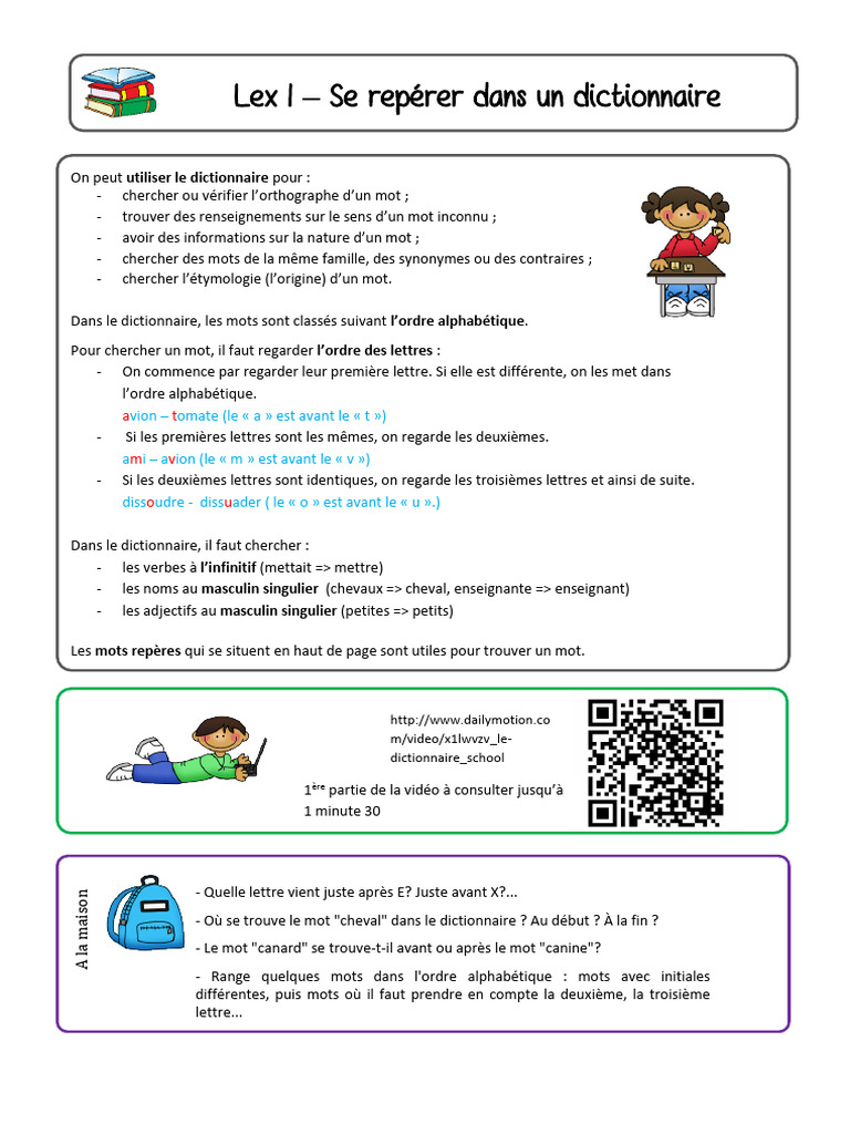 Notre Referentiel Lexique | PDF | Genre grammatical | Dictionnaire