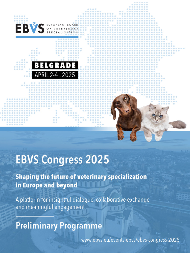 EBVS Congress 2025: Veterinary Specialization | PDF