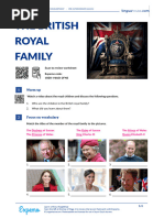 Royal Family Worksheets | PDF | Elizabeth Ii | Royalties