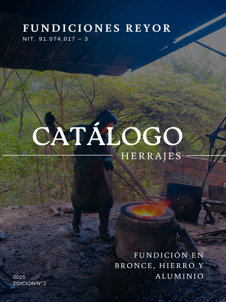 Catálogo de Herrajes 2025 - Fundiciones Reyor | PDF | Elementos ...