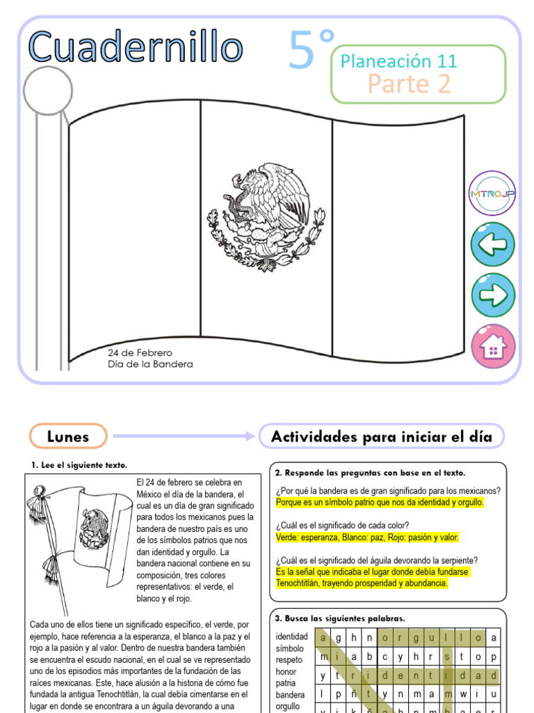 Solu Parte 2 5to | PDF | México | Rojo