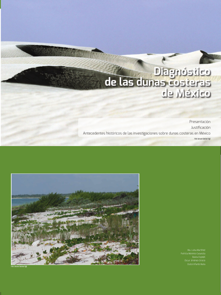 Libro Ecologia Dunas Costeras Mexico | PDF | México | Sustentabilidad