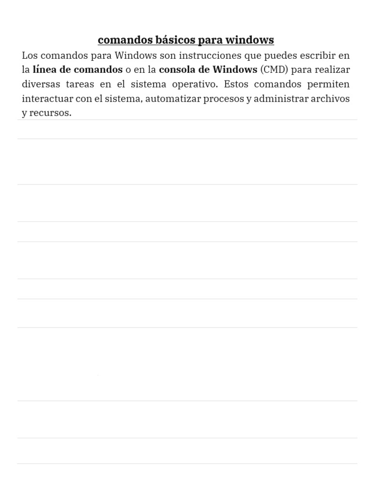 Comando S | PDF | Archivo de computadora | Interfaz de línea de comando