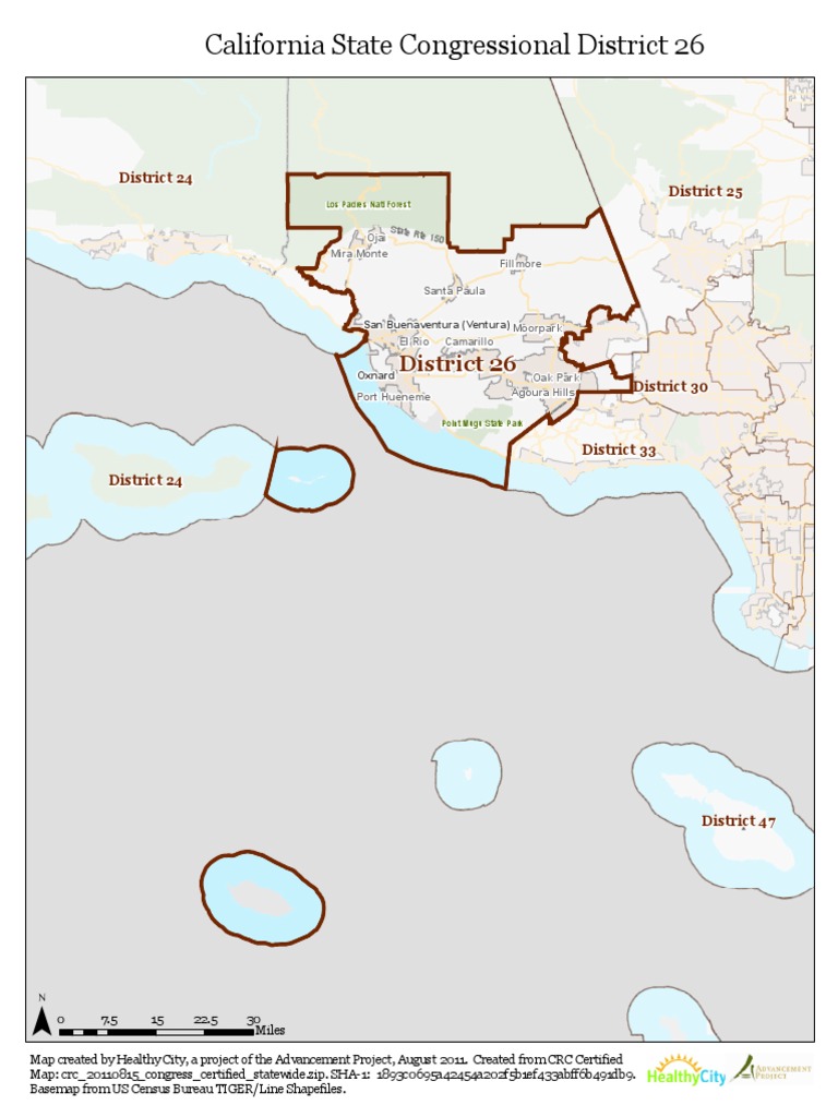 California Congressional District 26 Map | PDF