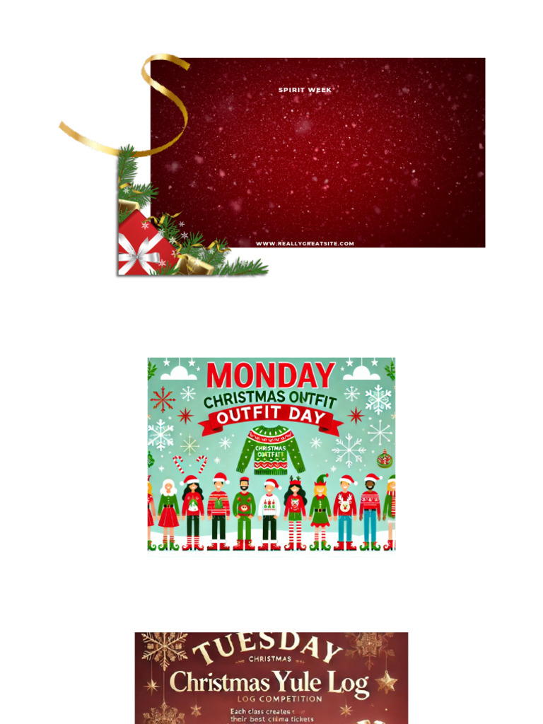 SPIRIT WEEK (1) | PDF