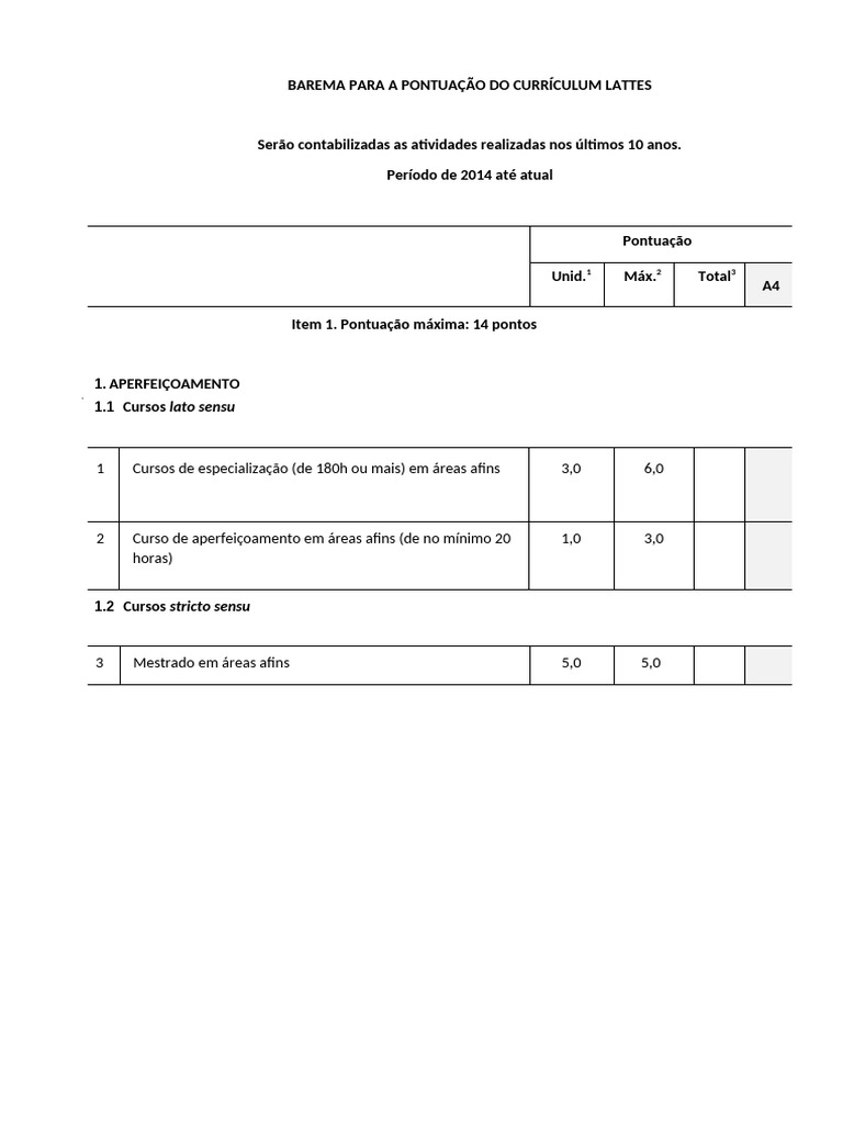 Barema Pont Curr Lattes Ed115 2024 | PDF | Science