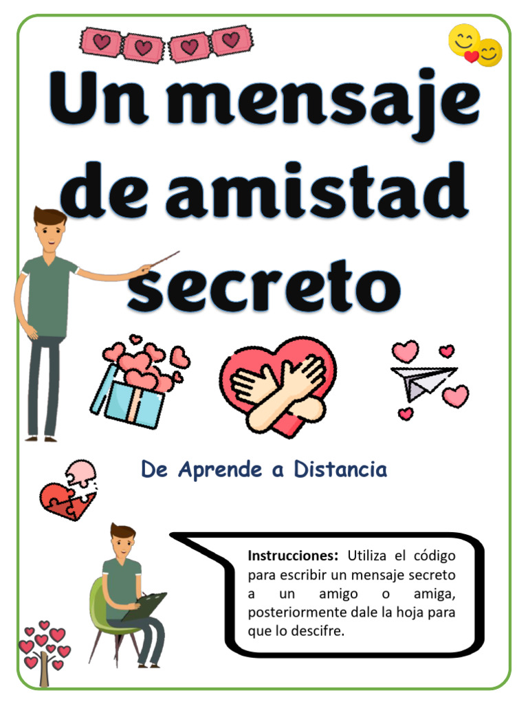 Mensajes secretos para amigos | PDF