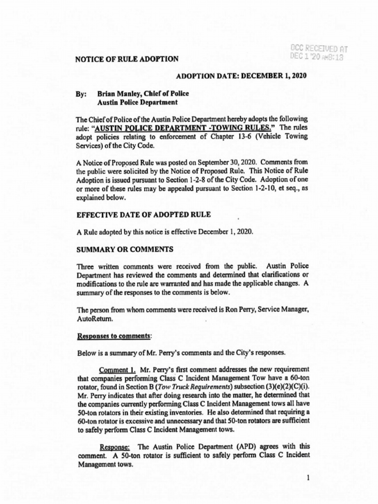 Official Administrative Rules | PDF | Truck | Misdemeanor